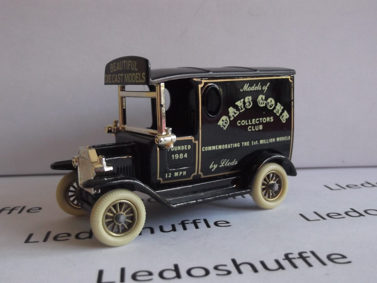 DG06013, Model T Ford Van, Days Gone Collectors Club, Lledo Calling ...