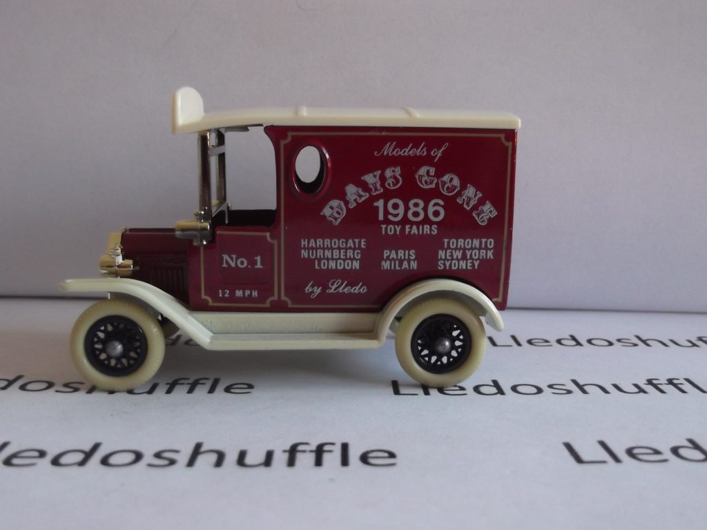 DG06050, Model T Ford Van, Models of Days Gone British Toy Fair Trade ...