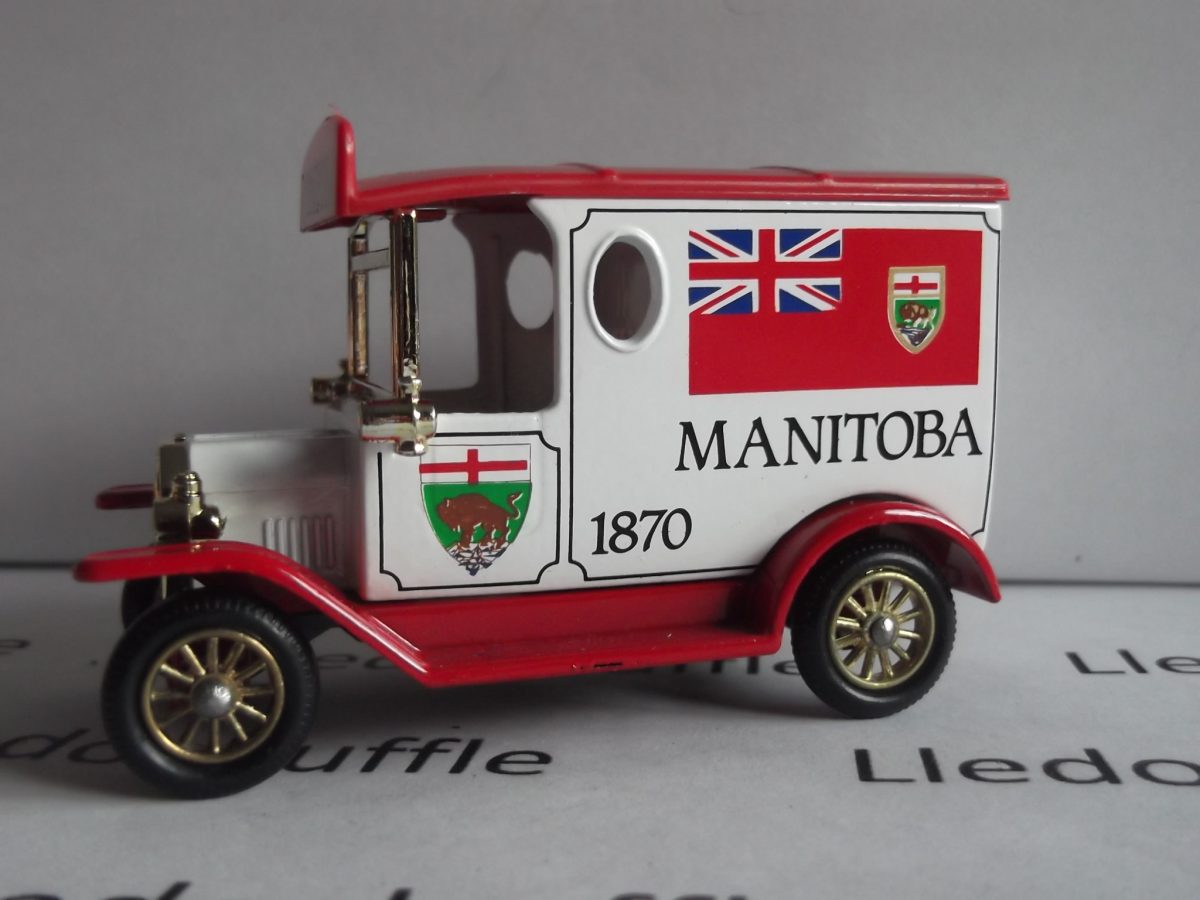 DG06081, Model T Ford Van, Manitoba 1870, Canadian Provincial Series ...