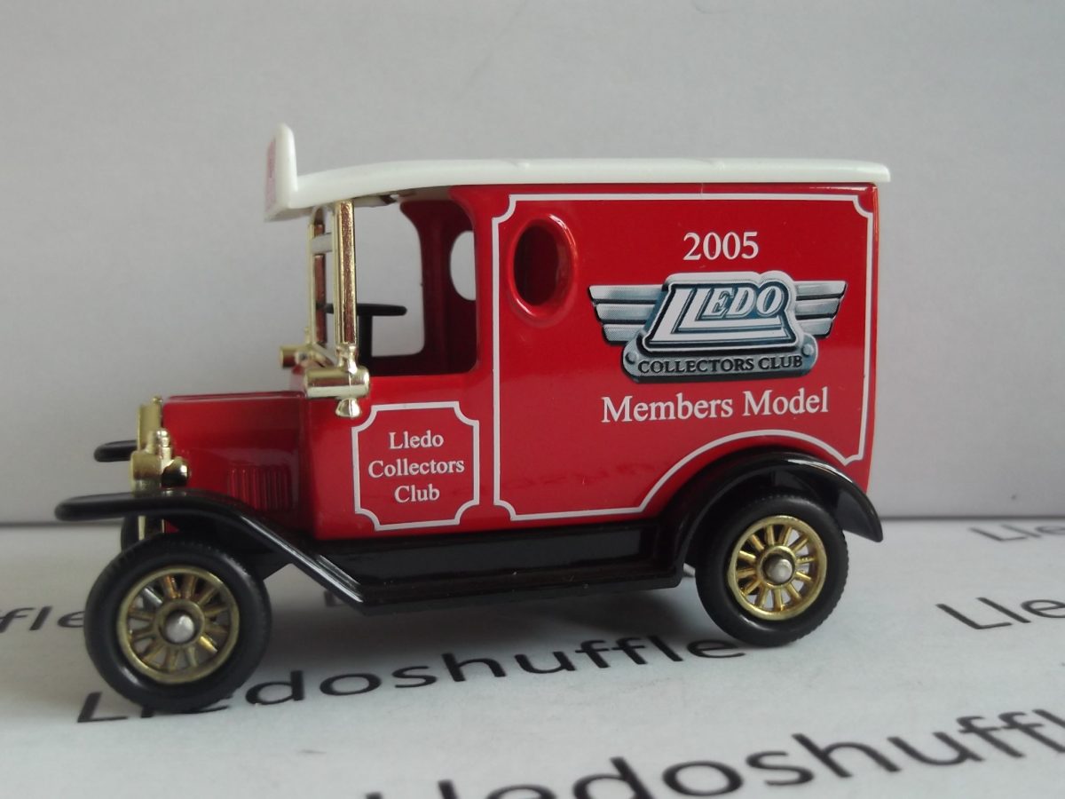 DG06201, Model T Ford Van, Lledo Collectors Club, Members Model 2005 ...