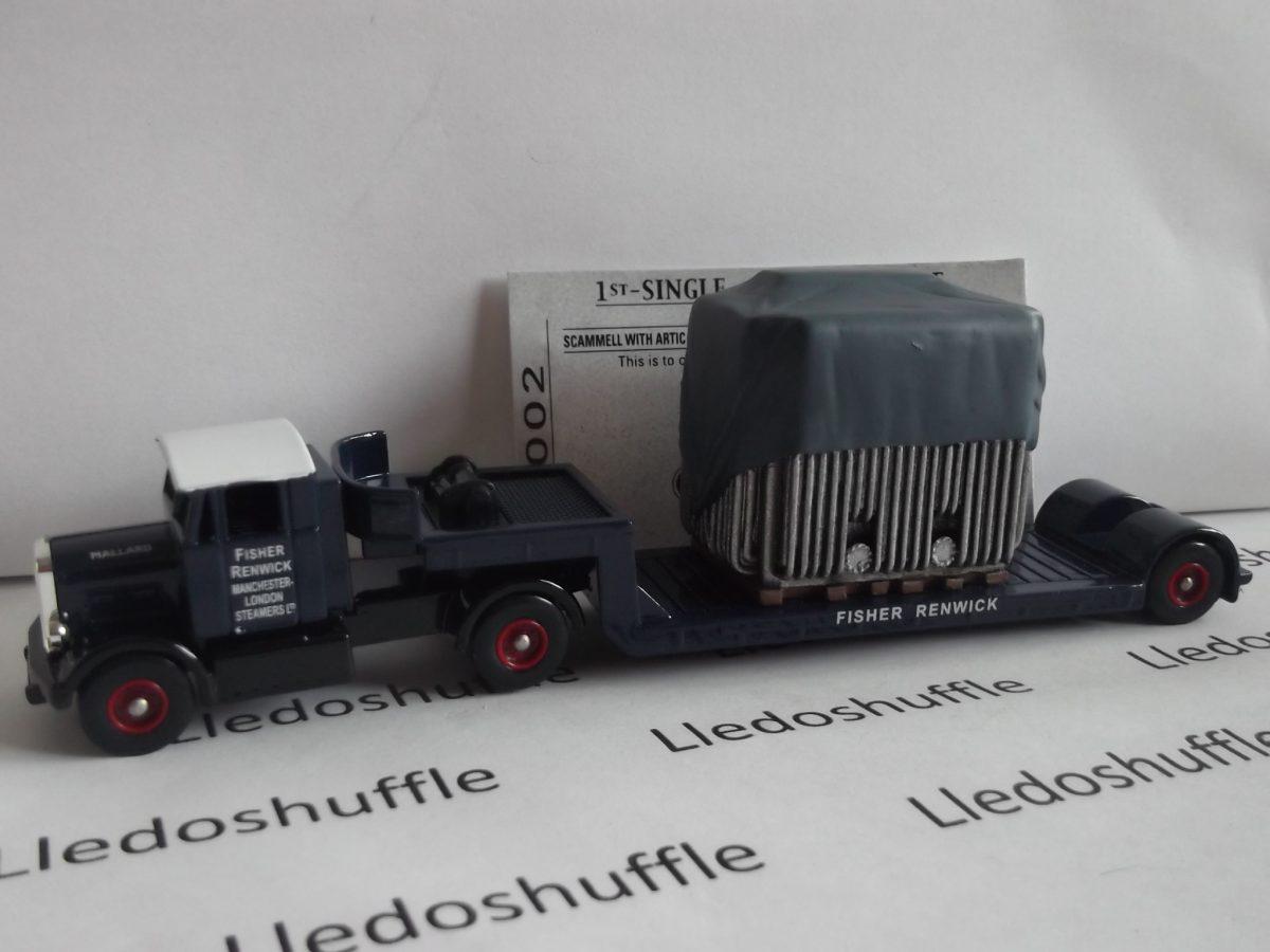 DG112007, Scammell Tractor with Articulated Low Loader, Fisher Renwick ...
