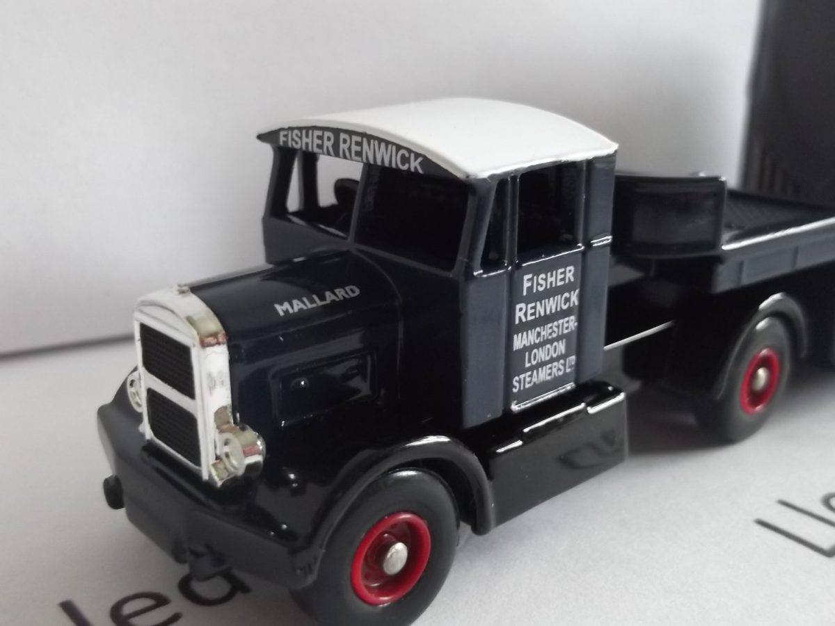 DG112007, Scammell Tractor with Articulated Low Loader, Fisher Renwick ...