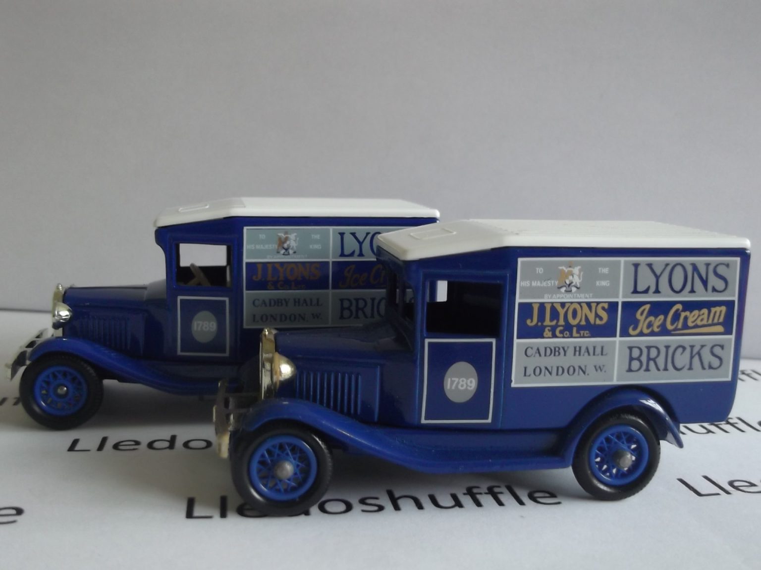 DG13022, Model A Ford Van, J Lyons Ice Cream Bricks, J Lyons & Co. Ltd ...