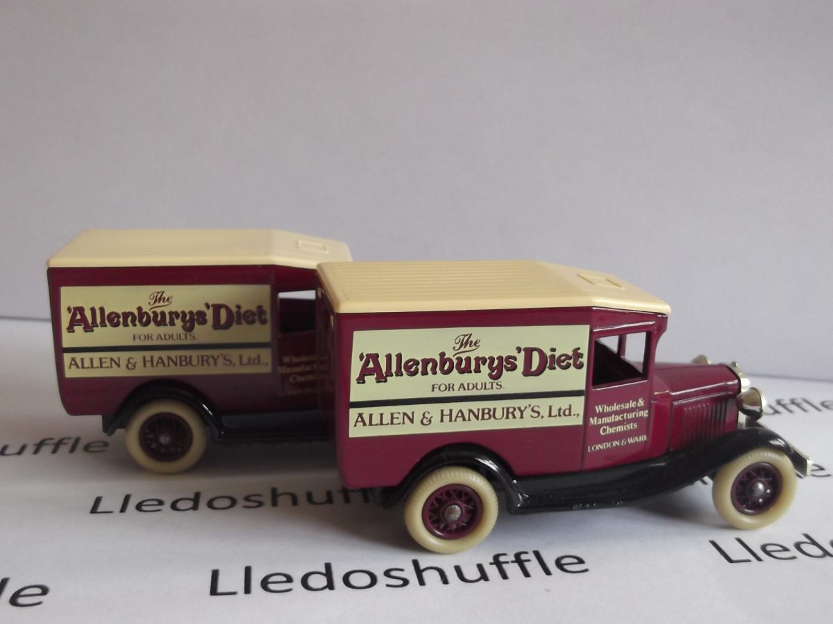 DG13033, Model A Ford Van, The ‘Allenburys’ Diet, Allen & Hanbury’s Ltd ...