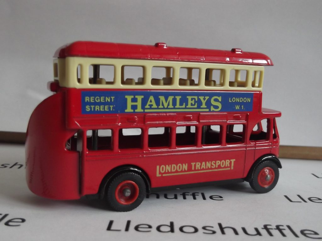 DG15003, AEC Regent Double Deck Bus, London Transport, Hamleys Toyshop ...
