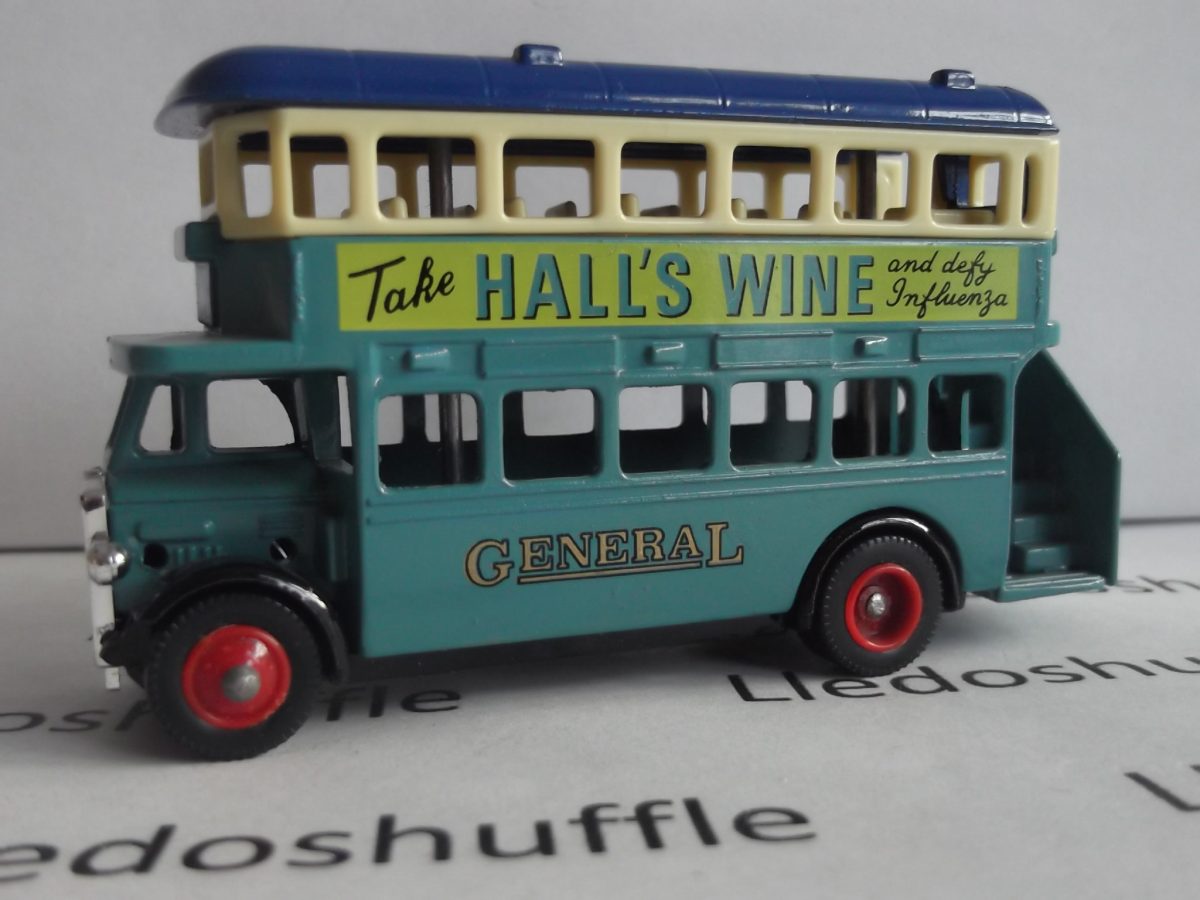 DG15007, AEC Regent Double Deck Bus, General, Hall’s Wine Showcase ...