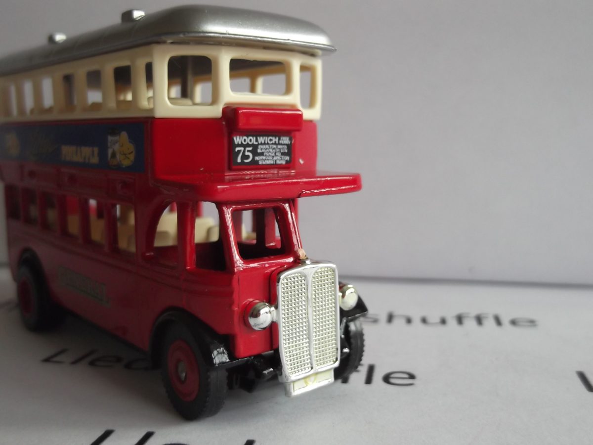DG15032, AEC Regent Double Deck Bus, General, Libby’s Pineapple – Lledo ...