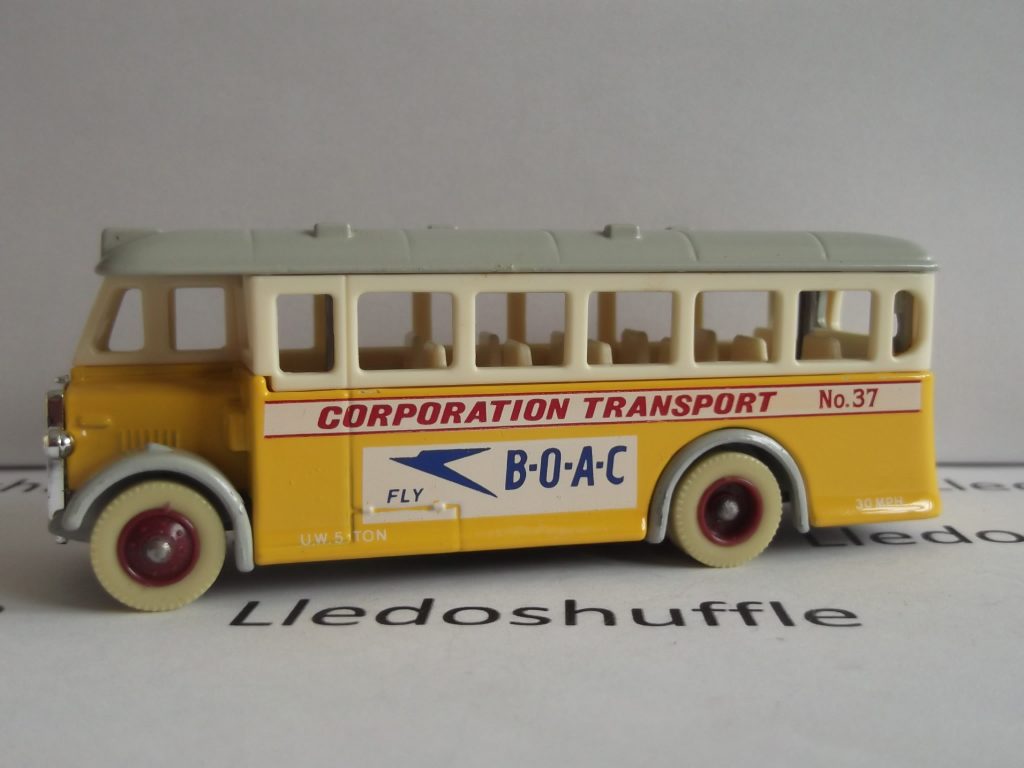 DG17002, AEC Regal Single Deck Coach, Corporation Transport, fly BOAC ...