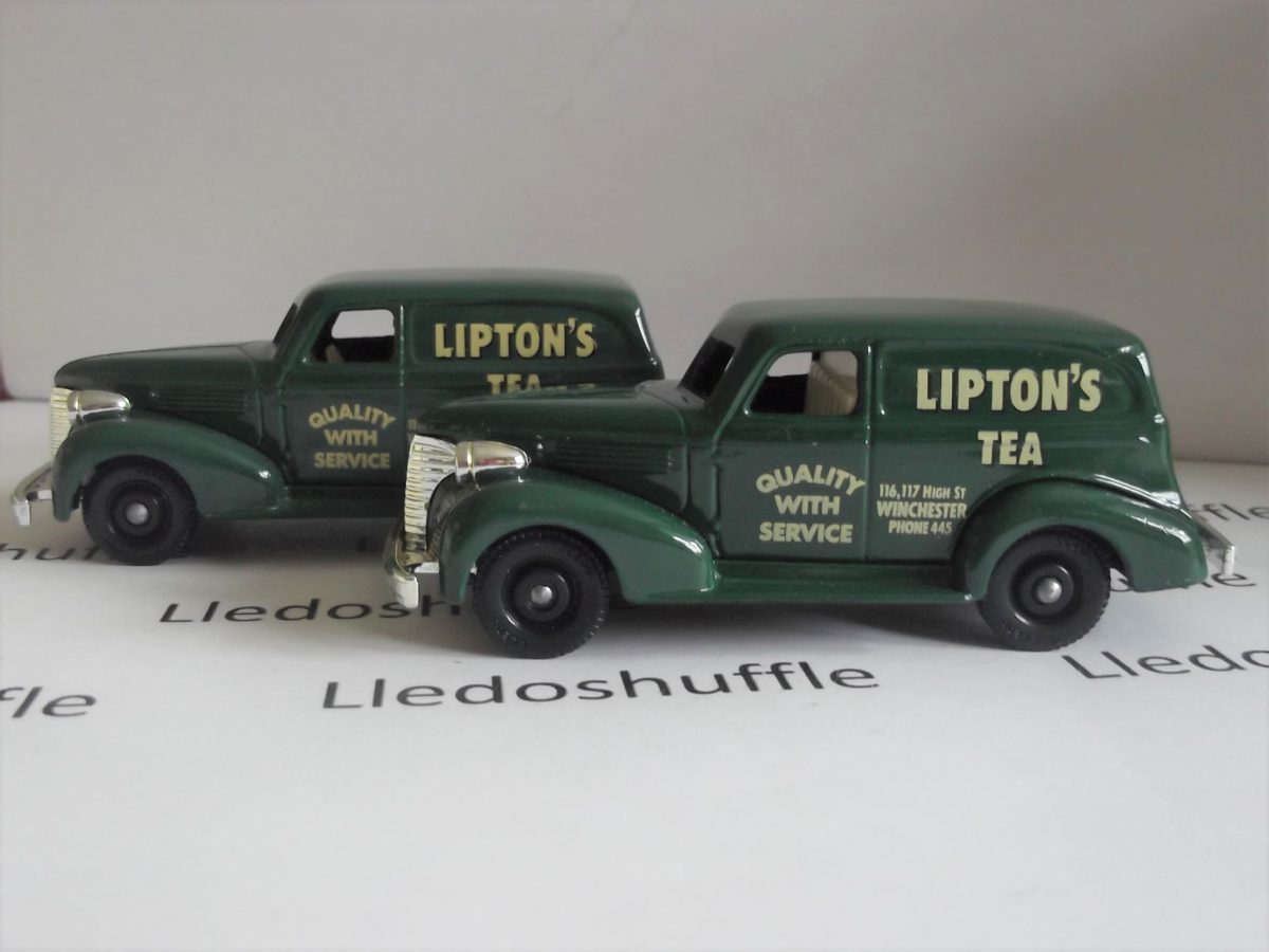 DG30002, Chevrolet Sedan Delivery Van, Lipton’s Tea, Winchester – Lledo ...