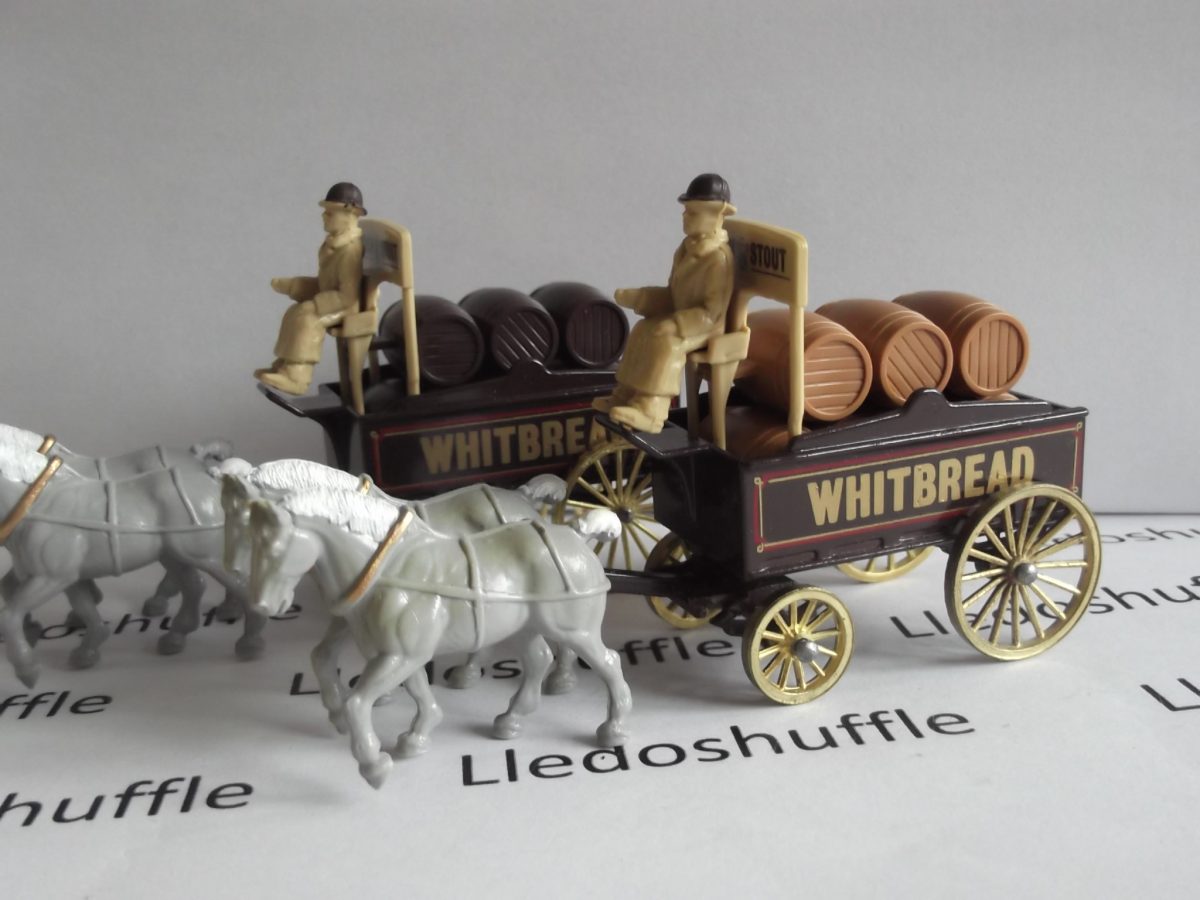 DG31000, Horse Drawn Brewers Dray, Whitbread Ales & Stout, Variations ...