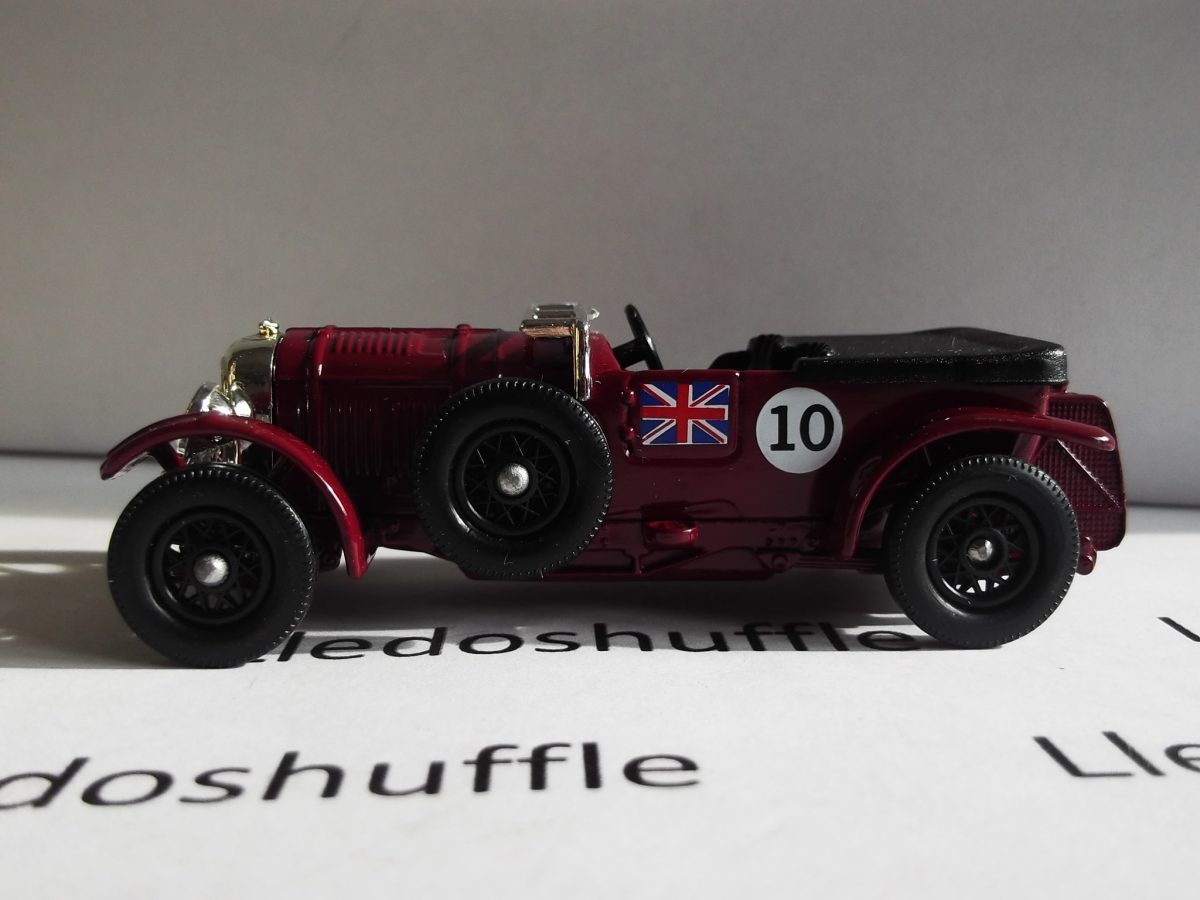 DG46005, Bentley 4.5litre, Maroon, Racing No. 10 – Lledo Models
