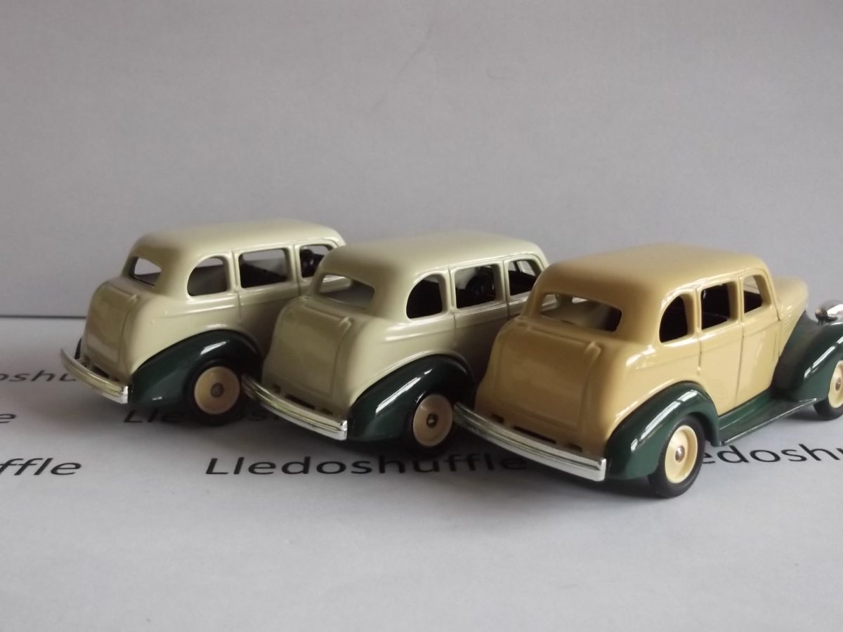 DG48000, Chevrolet Car, Cream with Green Chassis – Lledo Models