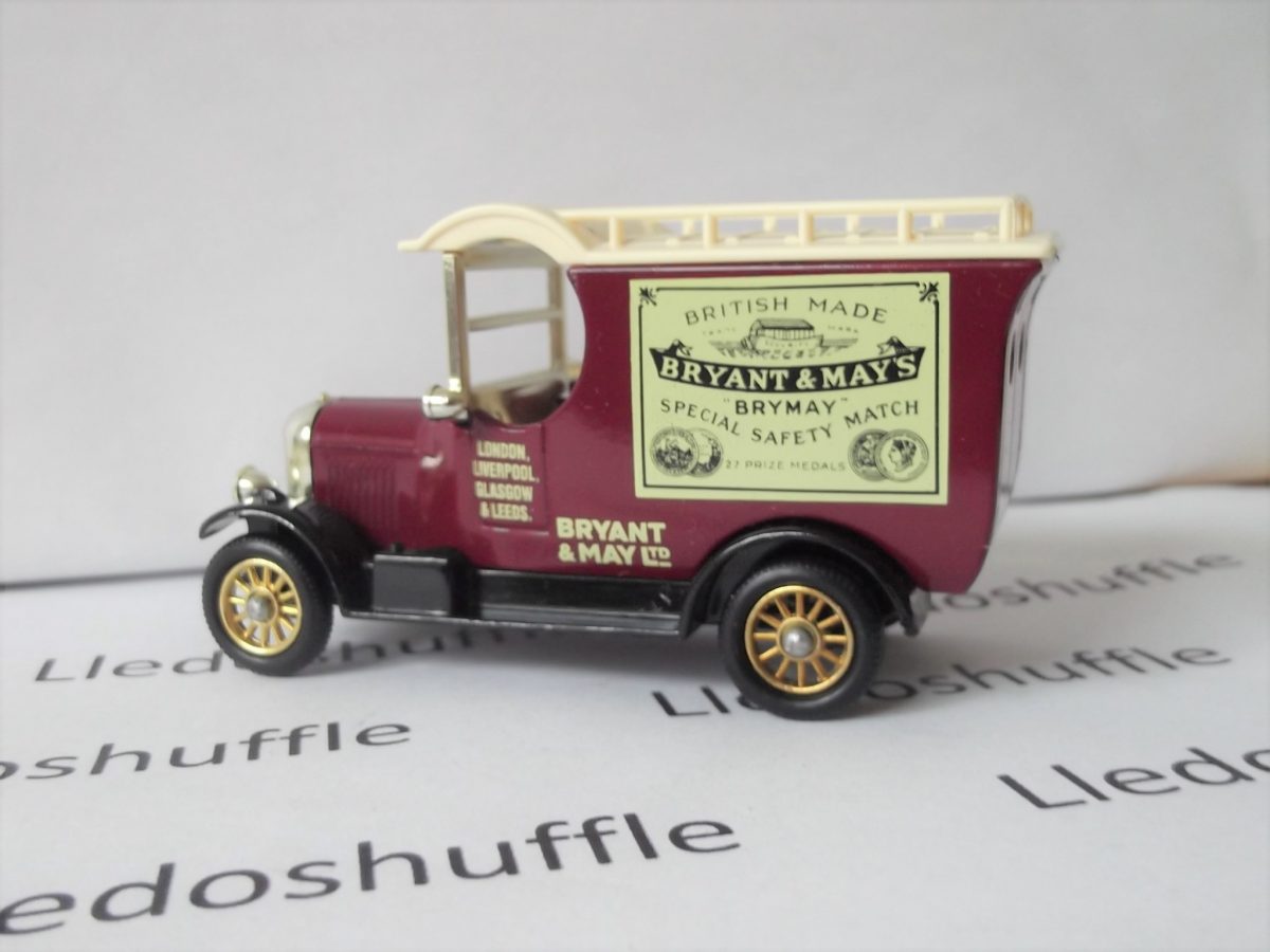 DG50001, Bull Nose Morris Van, Bryant & May’s ‘BRYMAY’ Special Safety ...