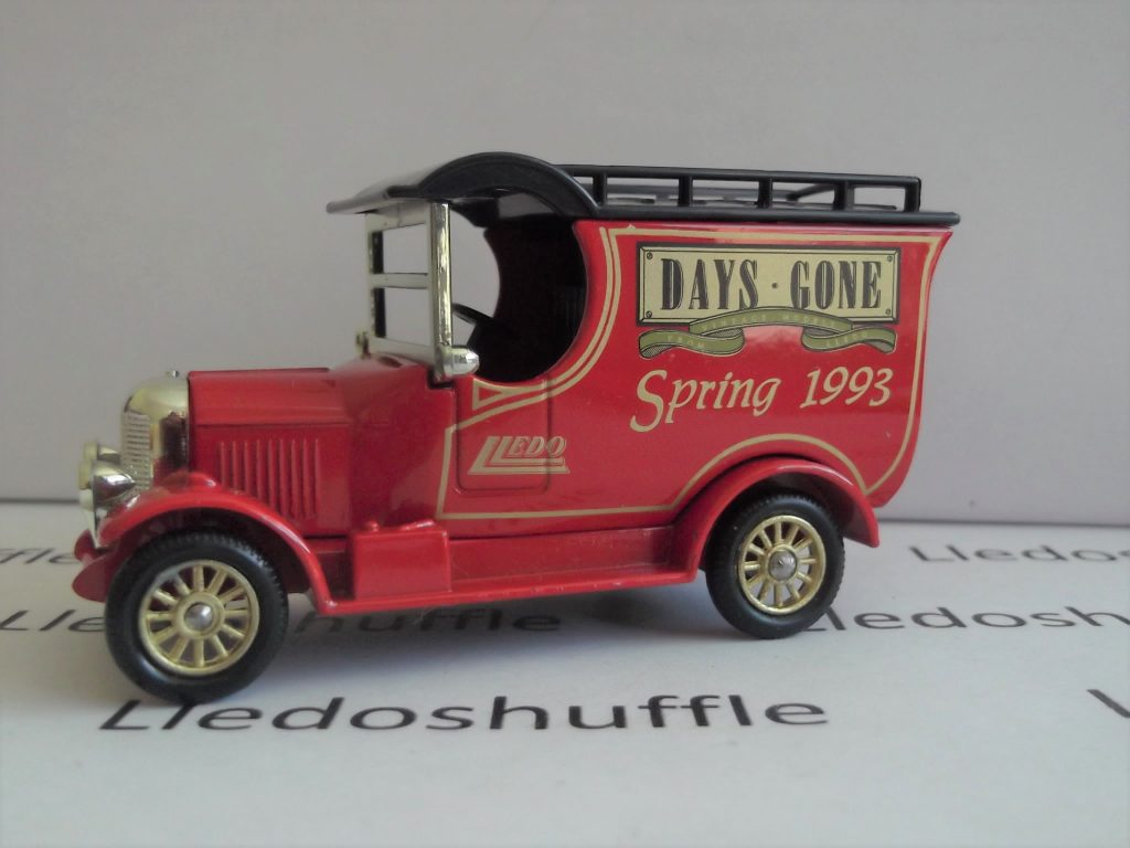 DG50004, Bull Nose Morris Van, Days Gone Collectors Club, Spring 1993 ...