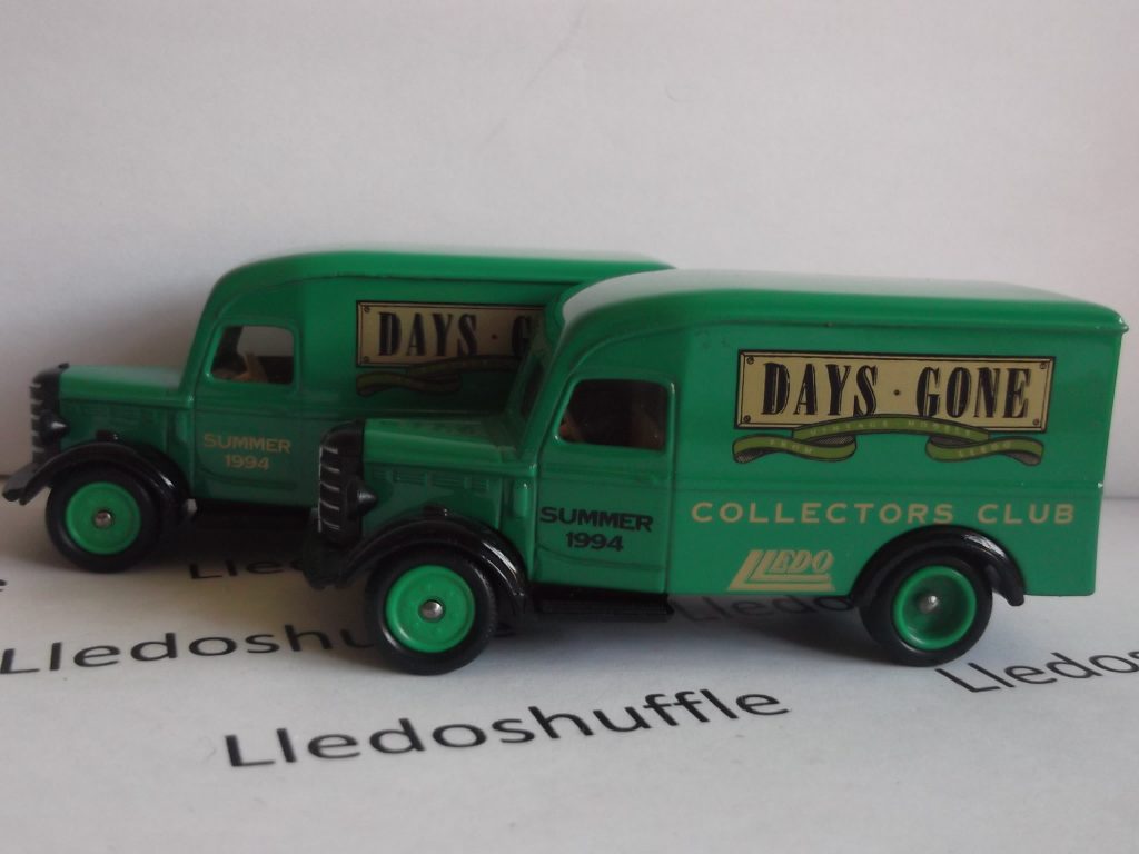 DG63003, Bedford 30cwt Delivery Van, Days Gone Collectors Club, Summer ...