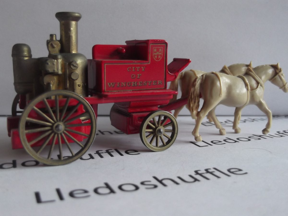 DG005, Code 3, Shand Mason Horse Drawn Fire Engine, City of Winchester ...
