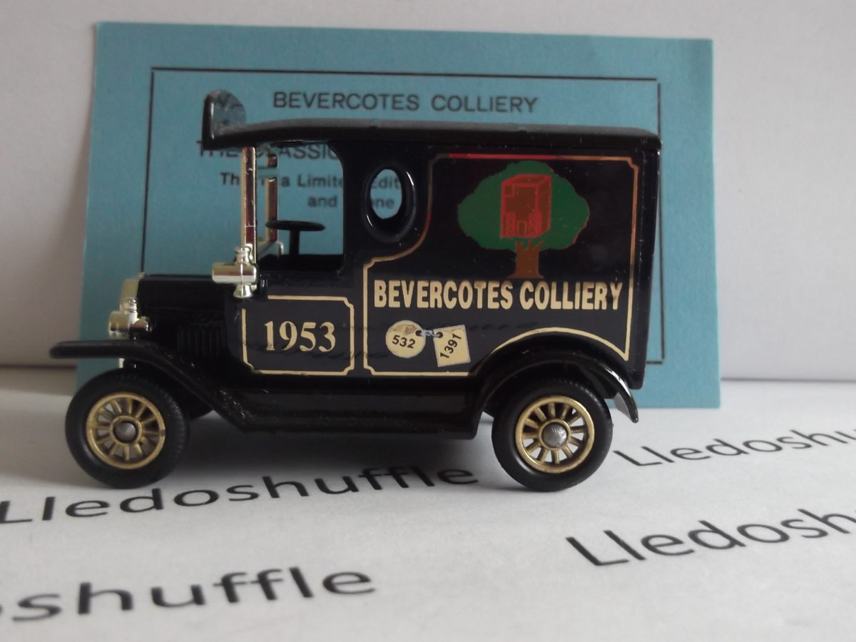 SP006, Code 3, Model T Ford Van, British Coal, Bevercotes Colliery 1953 ...