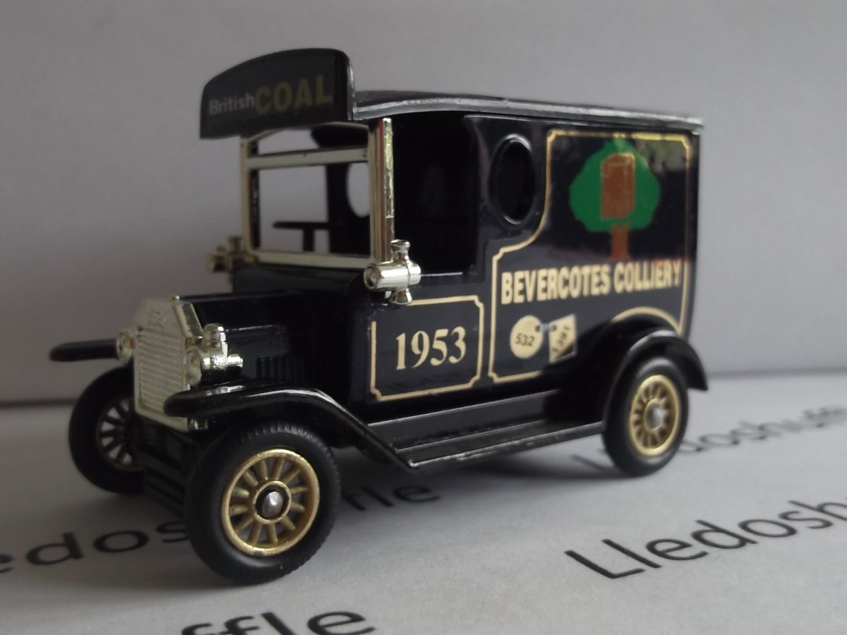 SP006, Code 3, Model T Ford Van, British Coal, Bevercotes Colliery 1953 ...