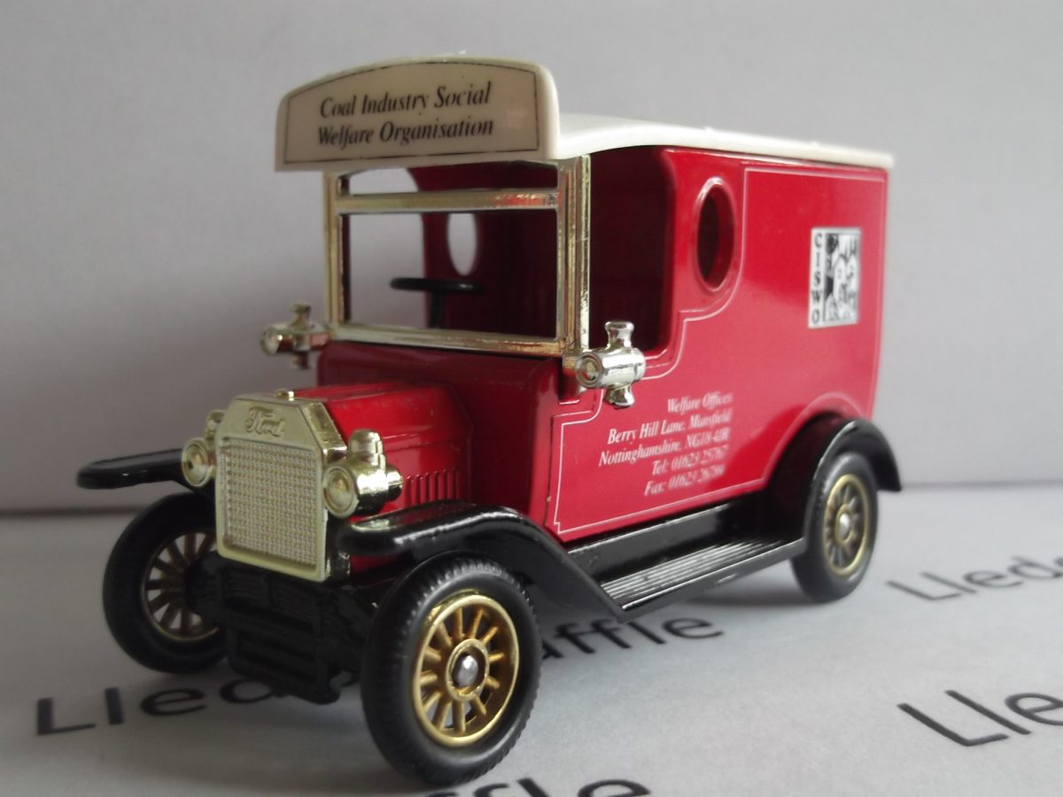 SP006, Code 3, Model T Ford Van, CISWO, Coal Industry Social Welfare ...