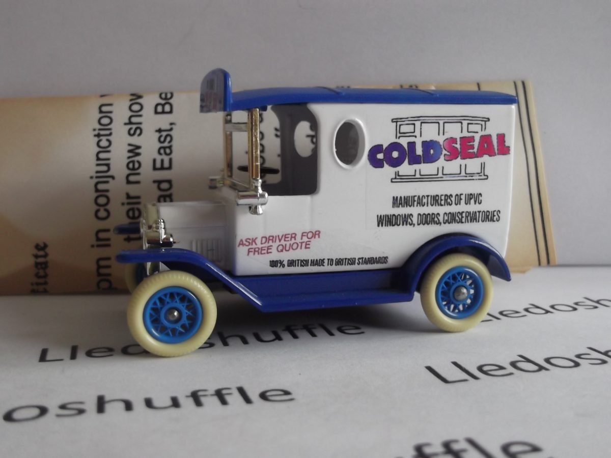 LP006, Code 3, Model T Ford Van, Coldseal, UPVC Windows, Doors ...