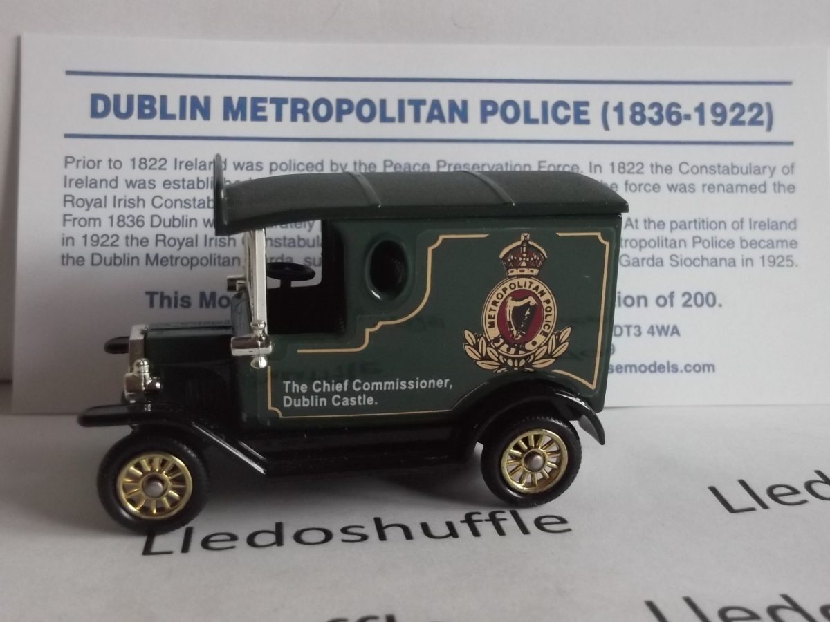 PV006295, Code 3, Model T Ford Van, Dublin Metropolitan Police, Dublin ...