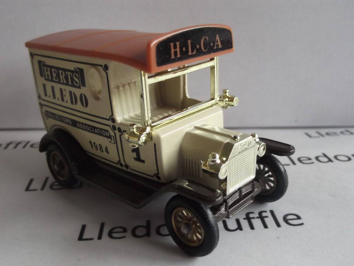 DG006, Code 3, Model T Ford Van, Herts Lledo Collectors Association ...