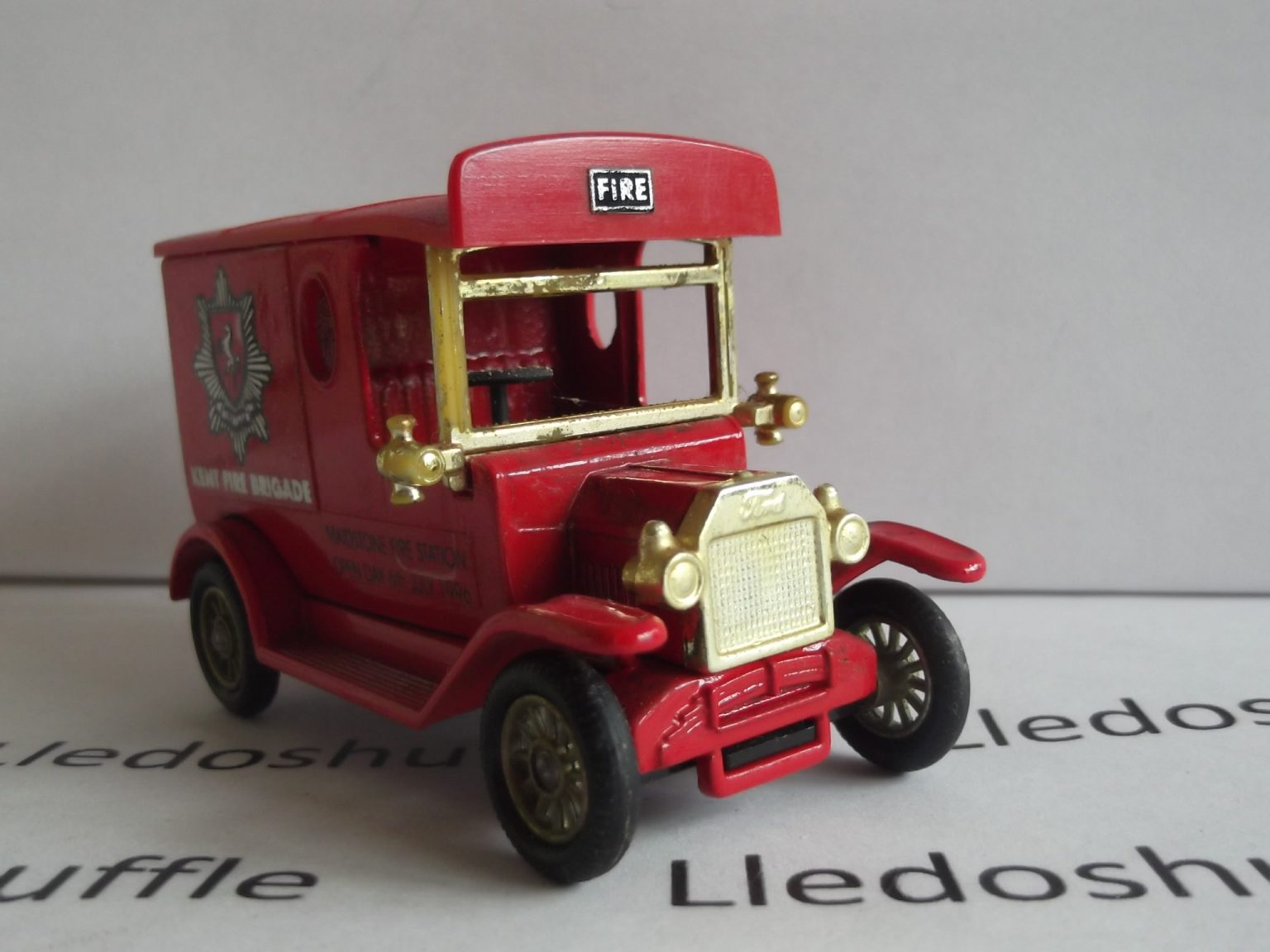 LP006, Code 3, Model T Ford Van, Kent Fire Brigade, Maidstone Fire ...