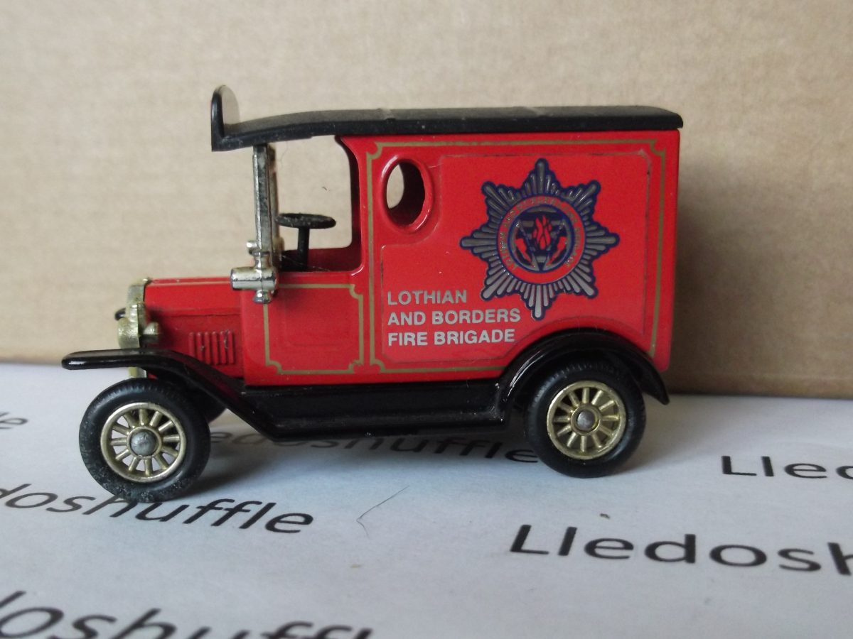 PV006129, Code 3, Model T Ford Van, Lothian and Borders Fire Brigade ...
