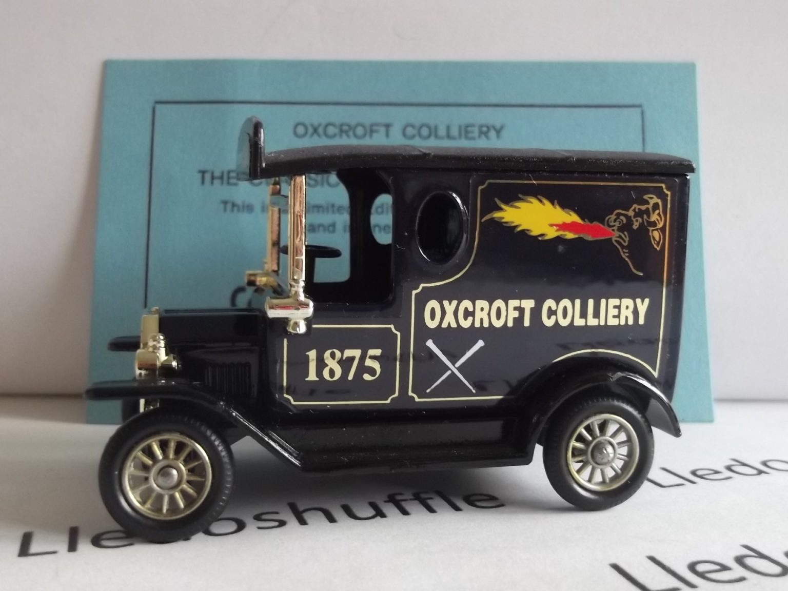 SP006, Code 3, Model T Ford Van, British Coal, Oxcroft Colliery 1875 ...