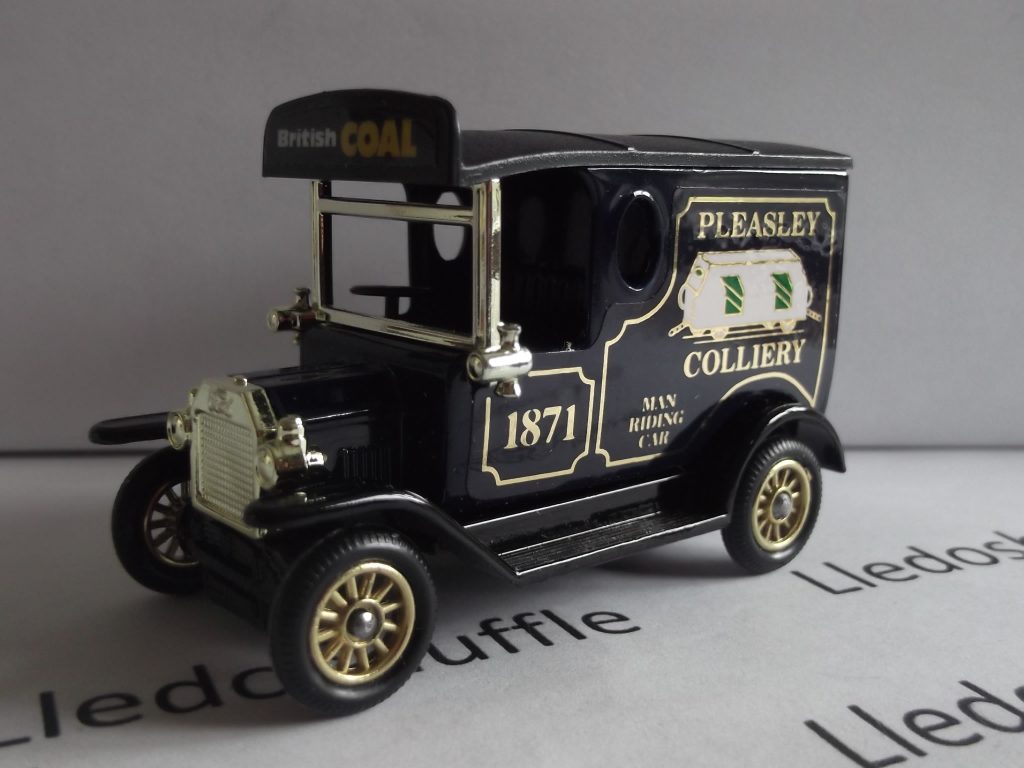 SP006, Code 3, Model T Ford Van, British Coal, Pleasley Colliery 1871 ...