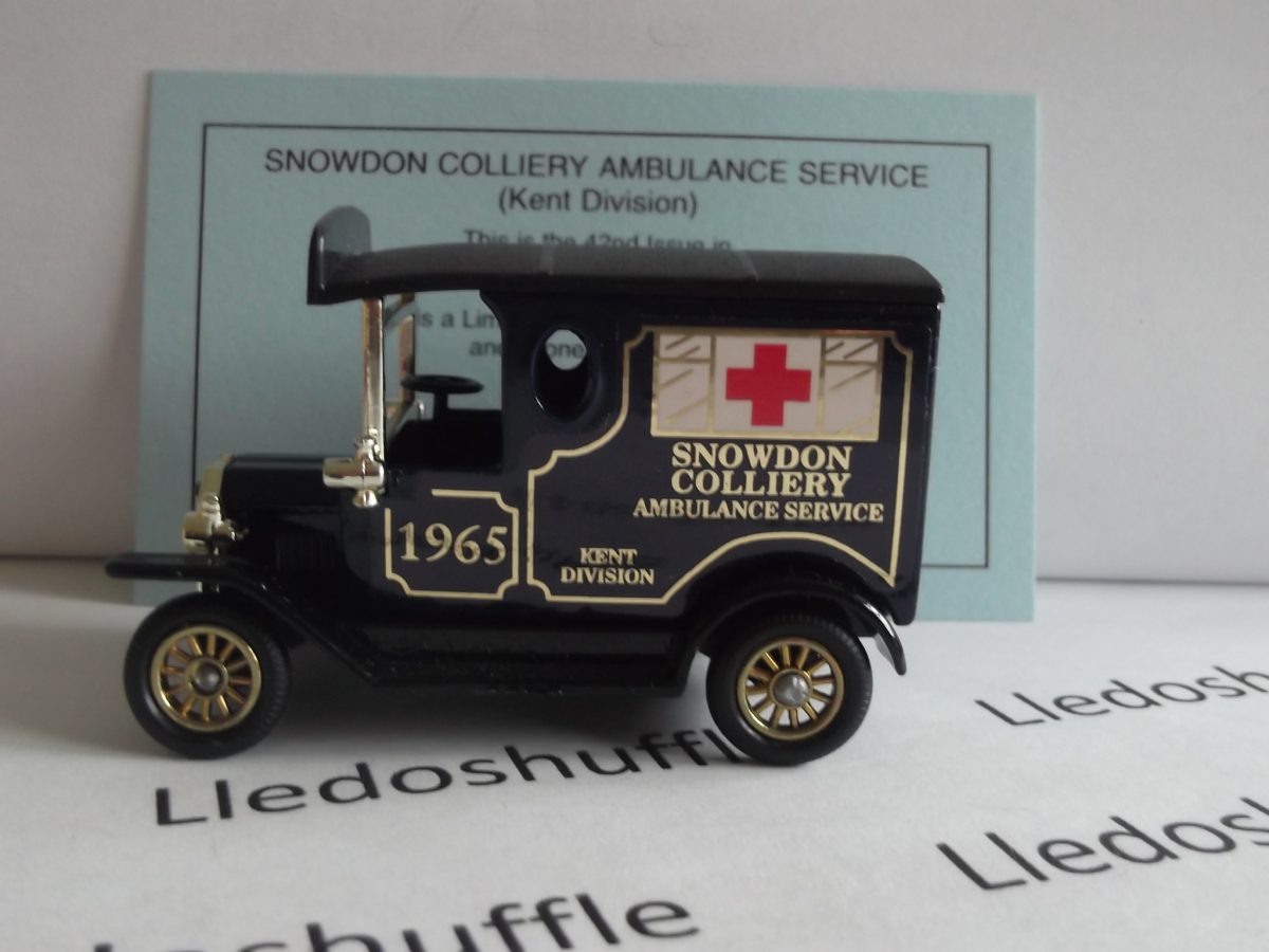 SP006, Code 3, Model T Ford Van, British Coal, Snowden Colliery ...