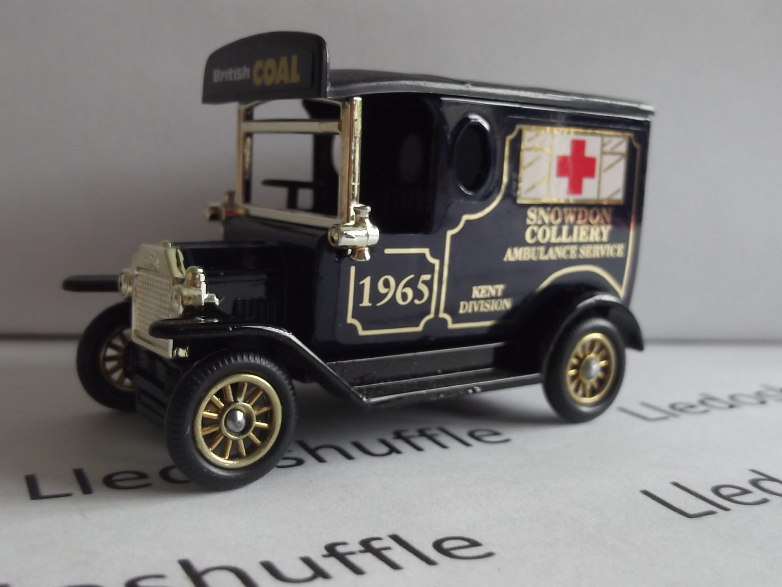 SP006, Code 3, Model T Ford Van, British Coal, Snowdon Colliery ...