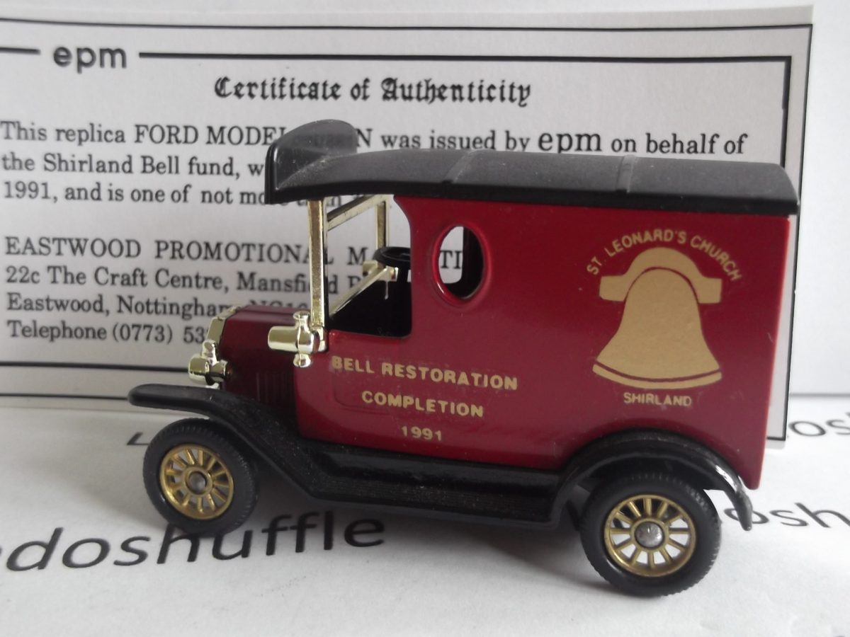 LP006, Code 3, Model T Ford Van, St Leonard’s Church, Shirland, Bell ...