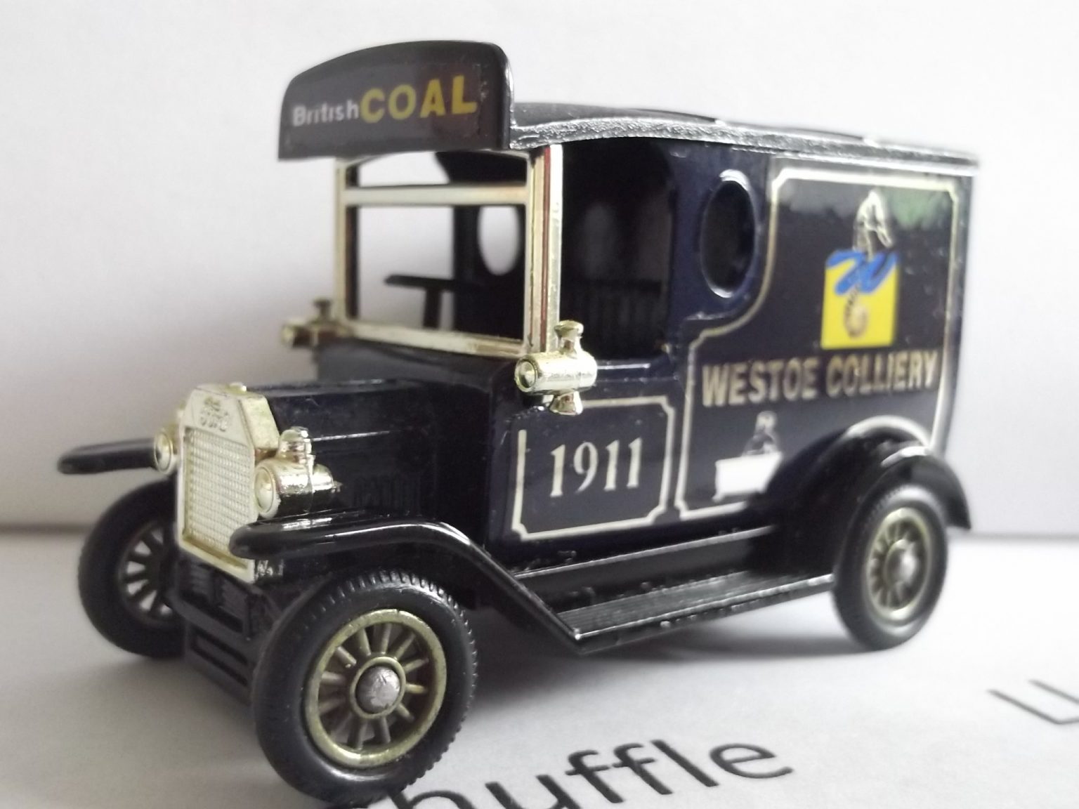 SP006, Code 3, Model T Ford Van, British Coal, Westoe Colliery 1911 ...