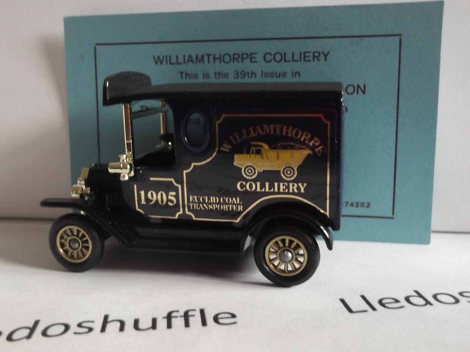 SP006, Code 3, Model T Ford Van, British Coal, Williamthorpe Colliery ...