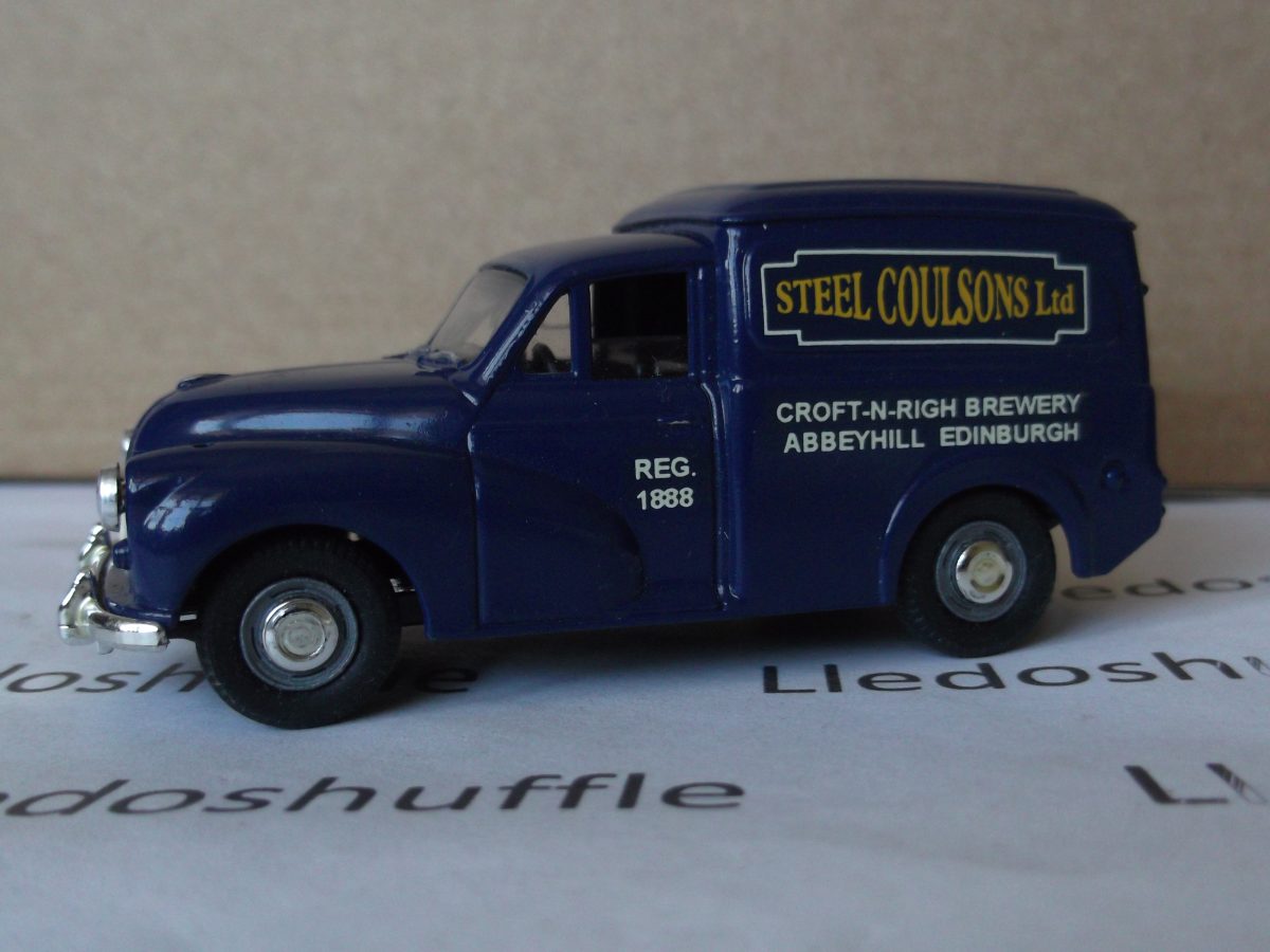 VP11, Code 3, Ford Anglia Van, Steel Coulsons Ltd. Croft-N-Righ Brewery ...
