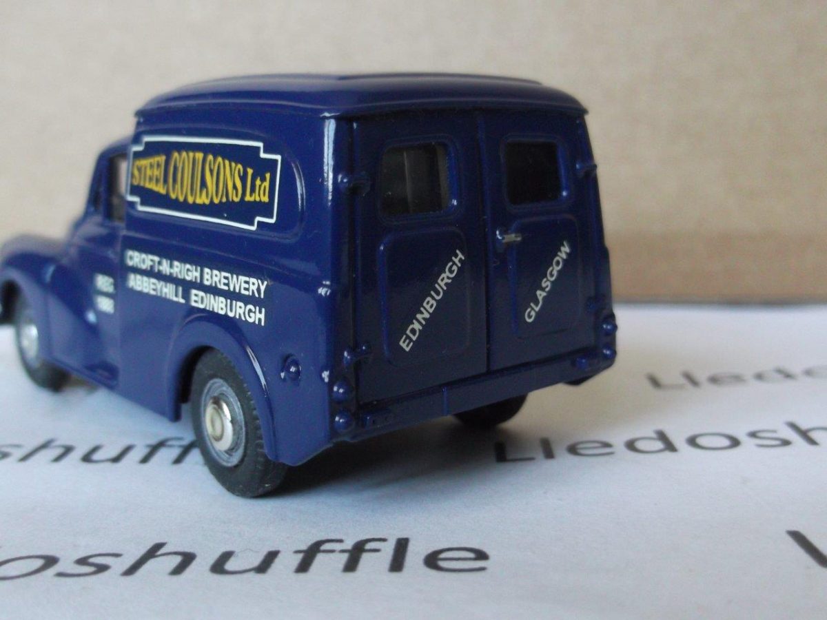 VP11, Code 3, Ford Anglia Van, Steel Coulsons Ltd. Croft-N-Righ Brewery ...