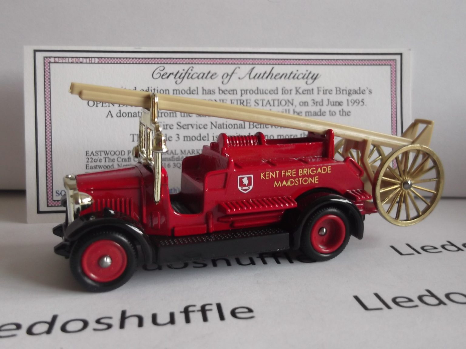 LP012, Code 3, Dennis Fire Engine, Kent Fire Brigade Maidstone Fire ...