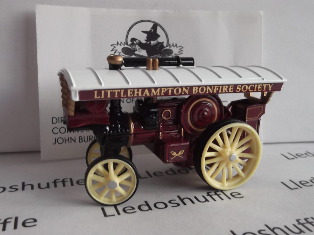 PV125, Code 3, Burrell Showmans Road Locomotive, Littlehampton Bonfire ...