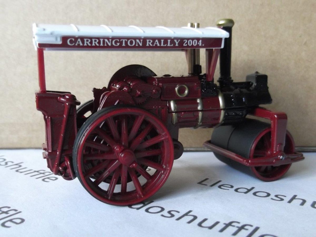 PV126, Code 3, Burrell Road Roller, Carrington Rally 2004 – Lledo Models