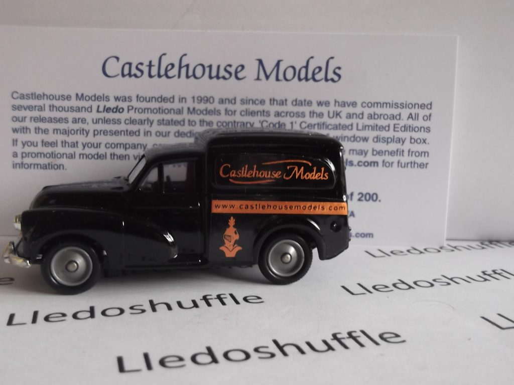 PV127, Code 3, Morris Minor Van, Castlehouse Models – Lledo Models