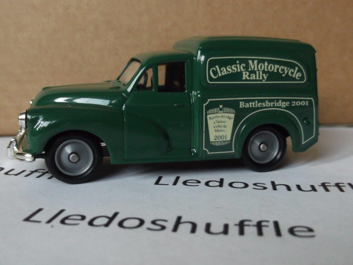 PV127, Code 3, Morris Minor Van, Classic Motorcycle Rally ...