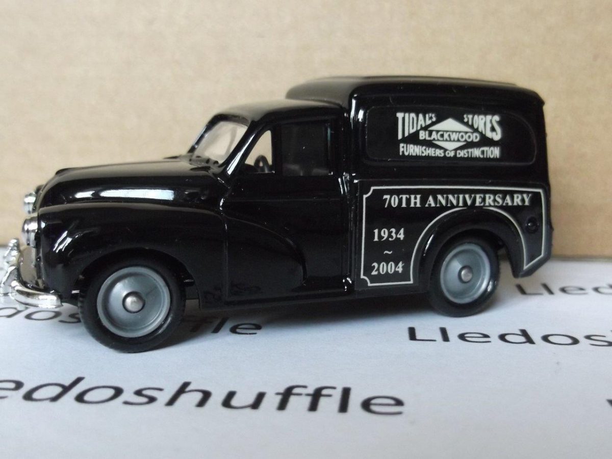 PV127, Code 3, Morris Minor Van, Tidal’s Stores, Blackwood, Furnishers ...