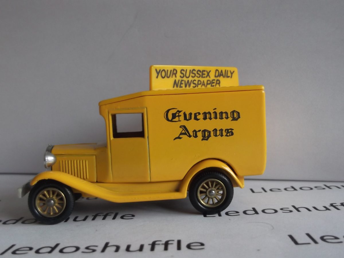 DG013, Code 3, Model A Ford Van, Evening Argus, Your Sussex Daily ...
