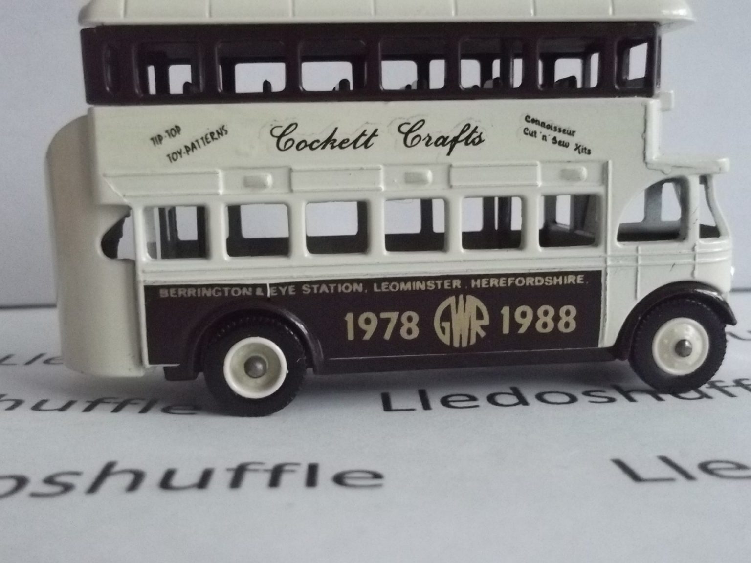 DG015, Code 3, AEC Regent Double Deck Bus, GWR 1978-1988, Berrington ...