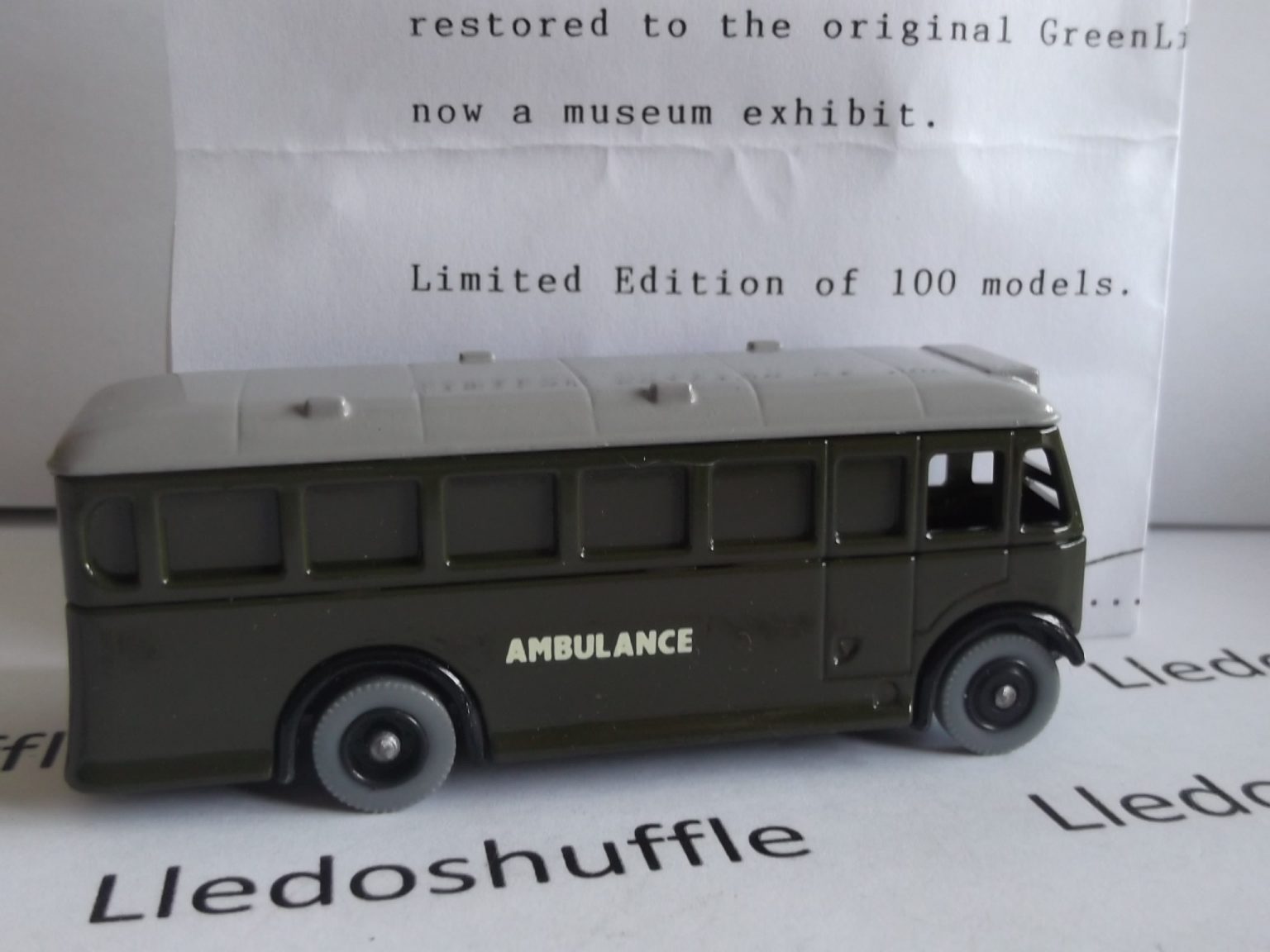 LP017, Code 3, AEC Regal Single Deck Bus, London Transport Staff ...