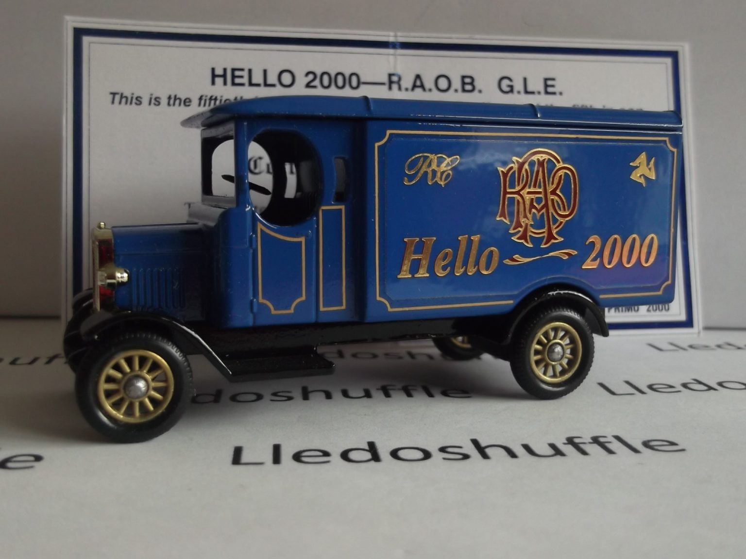 PV043, Code 3, Morris Van, RAOB, Hello 2000, Isle of Man, The Royal ...