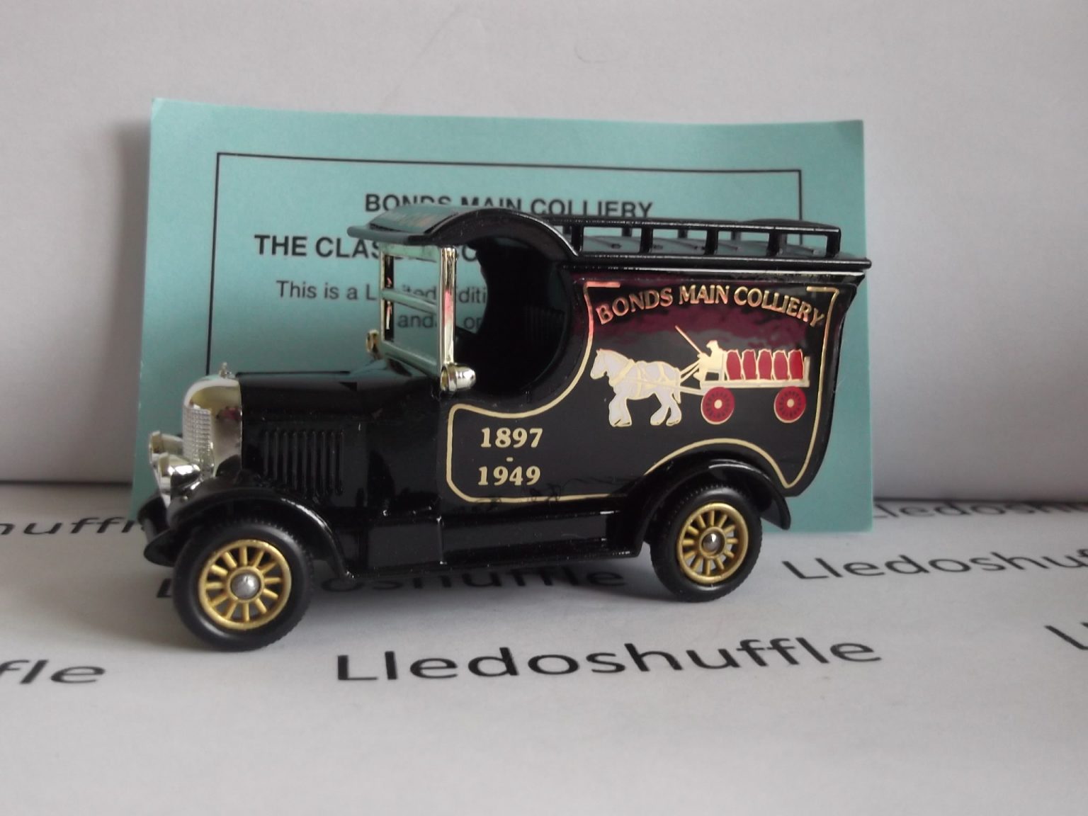 PV050, Code 3, Bull Nose Morris Van, British Coal, Bonds Main Colliery ...