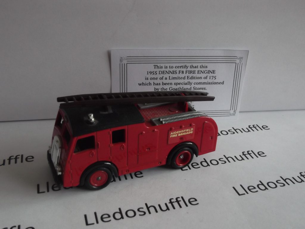 PV060, Code 3, Dennis Fire Engine, Aidensfield Fire Brigade, Goathland ...