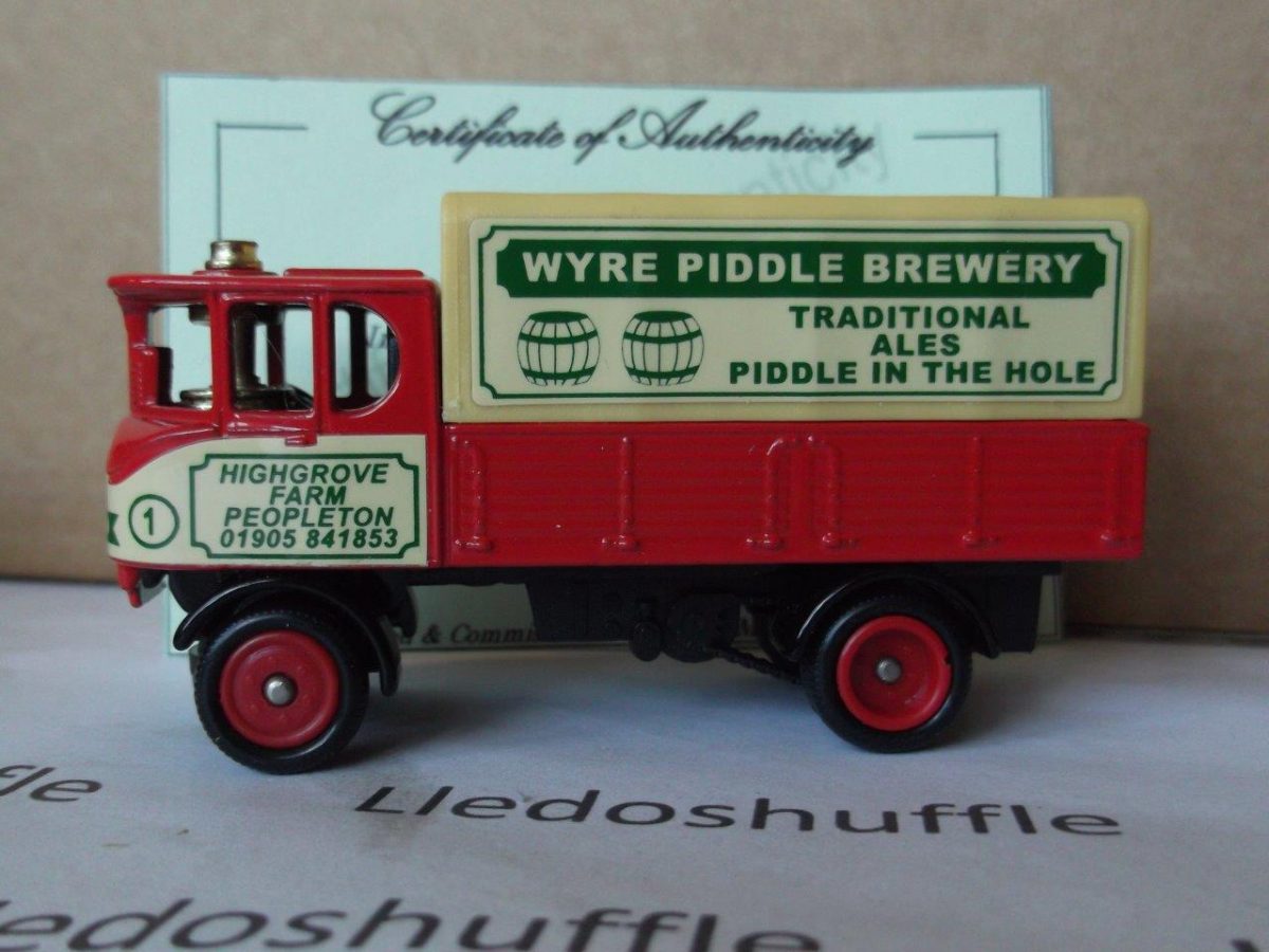PV088, Code 3, Sentinel 4w Dropside Steam Wagon, Wyre Piddle Brewery ...